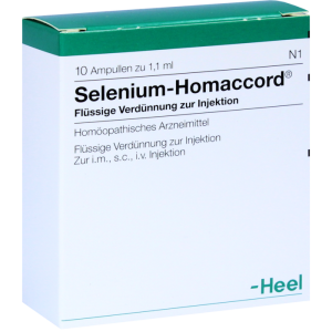 Selenium Homaccord ampule (10x1.1) injectabil Germania - OncoShop